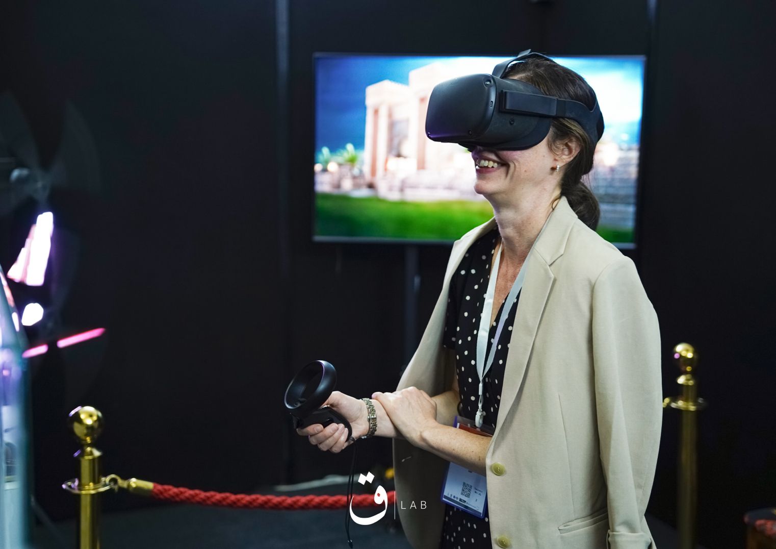 High-level Visits to the VR Museum | QAF Lab
